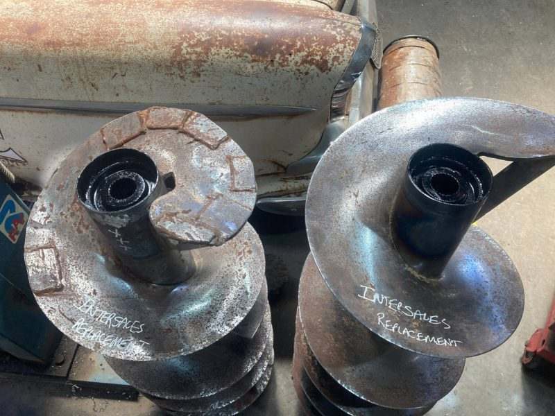 HARDENED SPLINE INSERTS FITTED TO LIFT AUGERS – Edens Engineering Temora